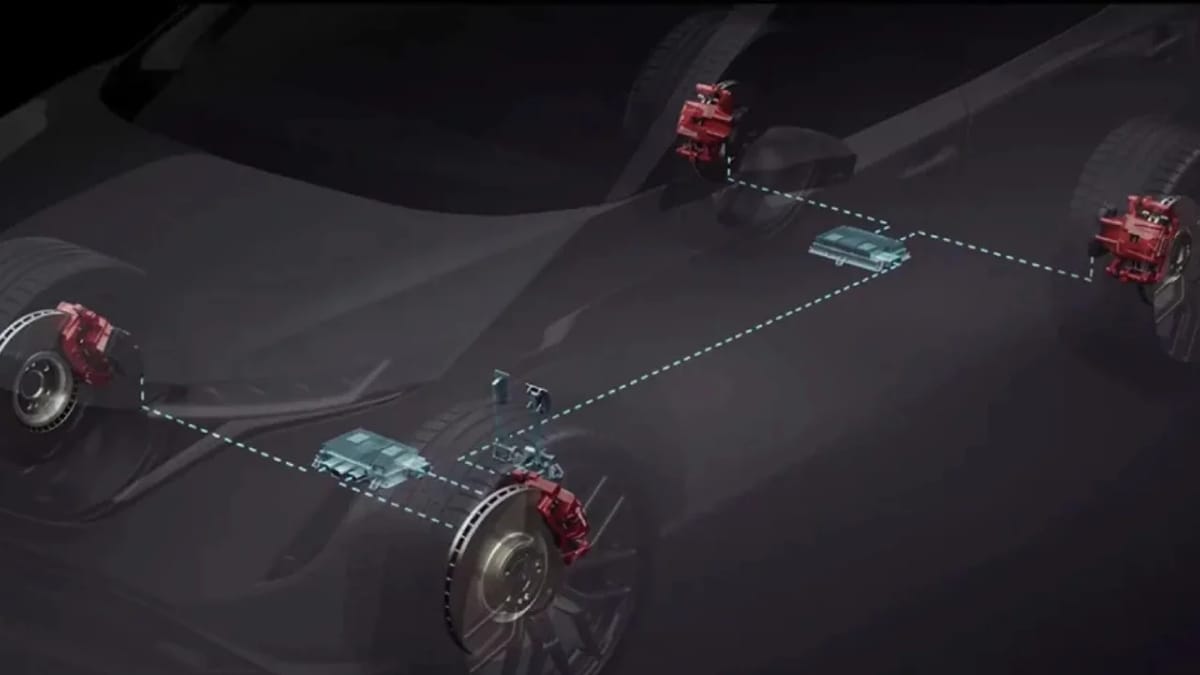 Brembo unveils world's first hydraulic-free brakes meaning brake fluid ...