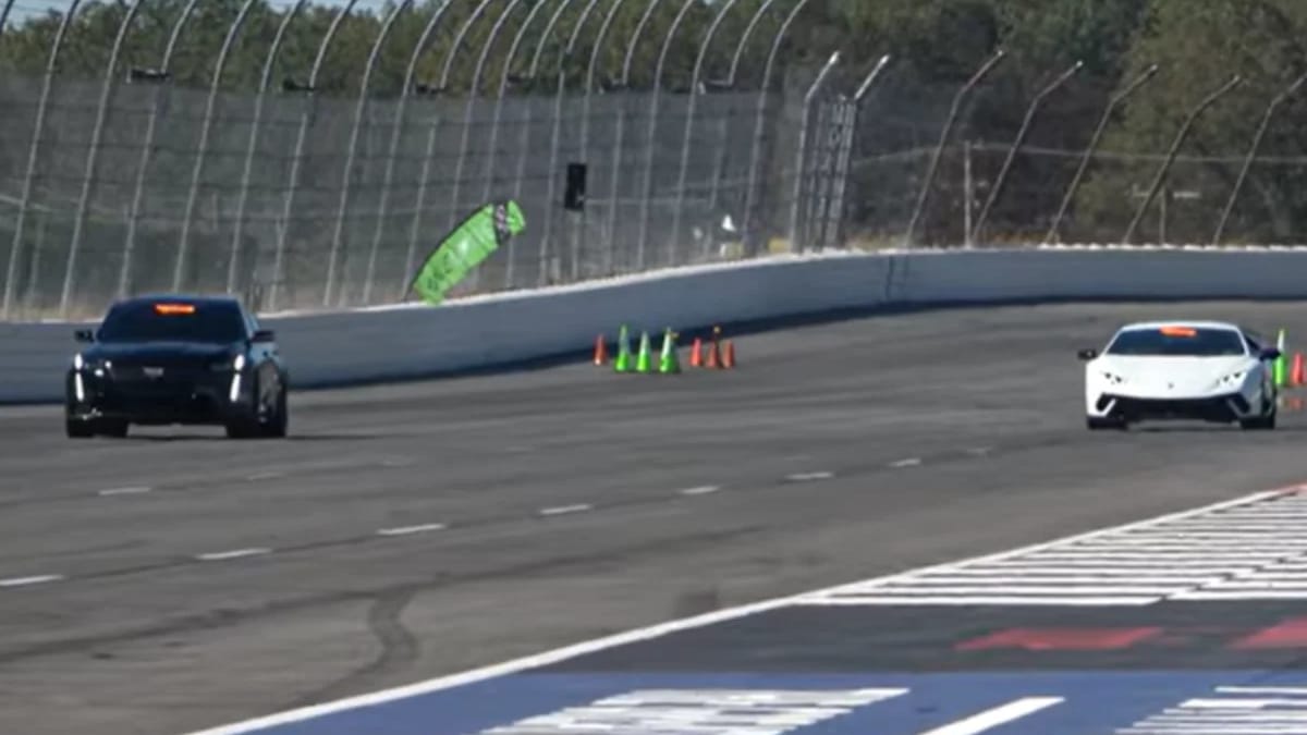 Cadillac CT5-V Blackwing faces off against Lamborghini Huracan and Ford ...