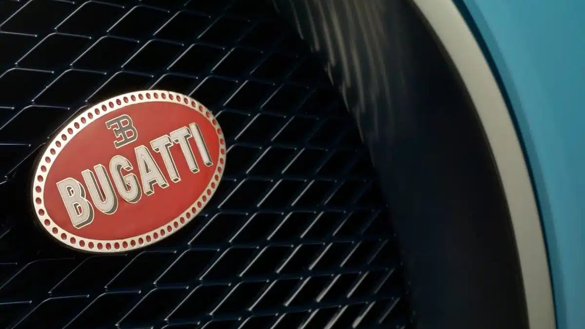 Bugatti's logo isn't actually a strange 'B', it has a meaning