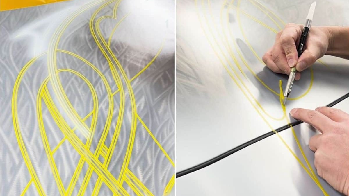 Watch this artist create amazing engraved motifs by hand