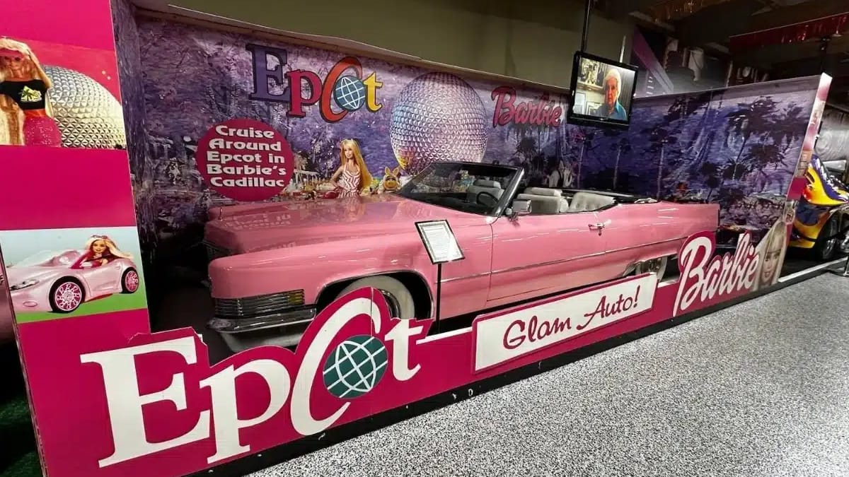 1970 Cadillac DeVille convertible that's Disney's Barbie parade car is ...