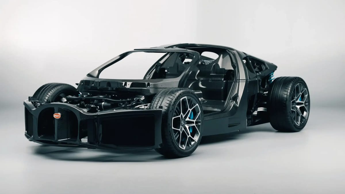 How Bugatti built a next-gen 1,800hp hypercar with AI-shaped parts and ...