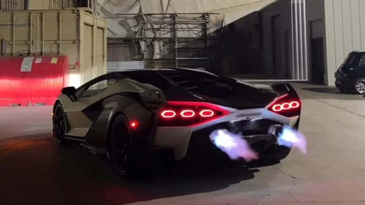 World's first Lamborghini Sian just got even hotter with fire-breathing ...