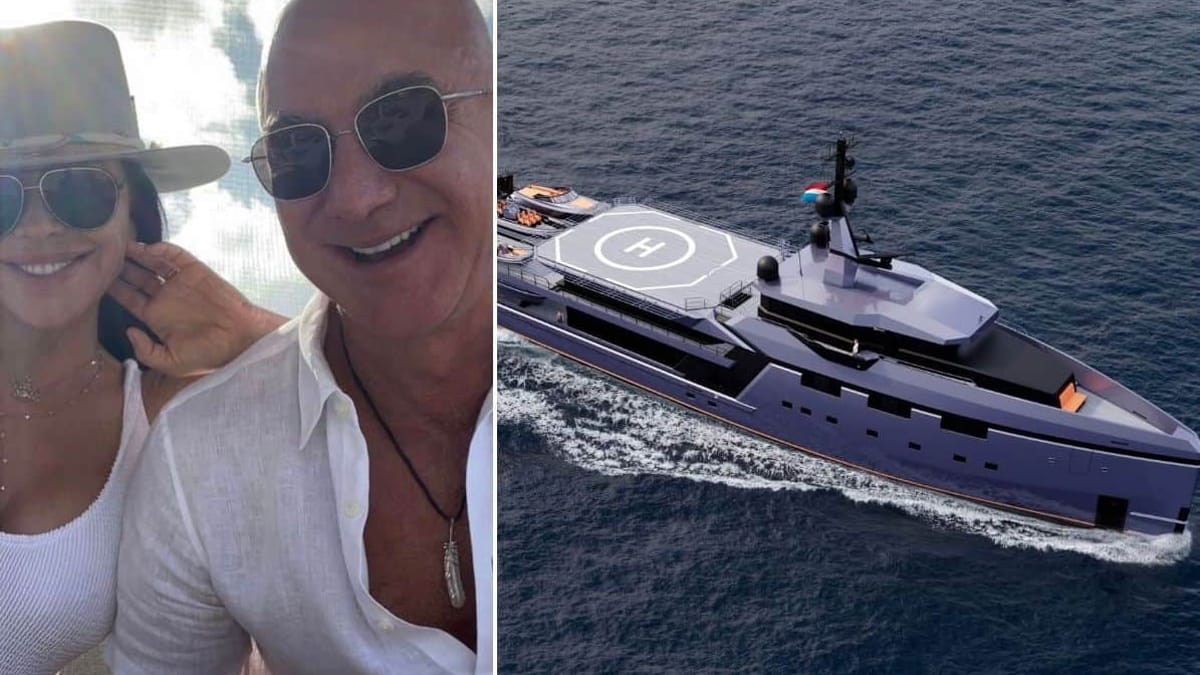 Jeff Bezos has a $75m ‘support yacht’ that accompanies his $500m ‘mega ...