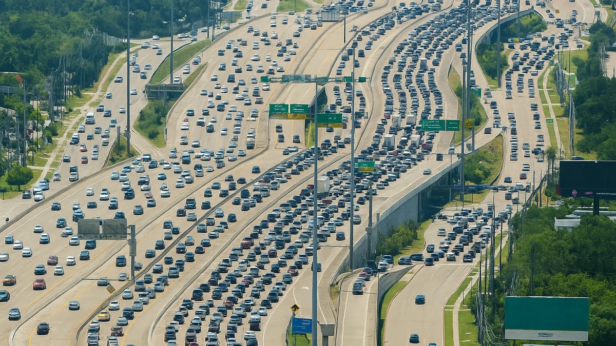 Widest highway in the world is in Texas and has whopping 26 lanes