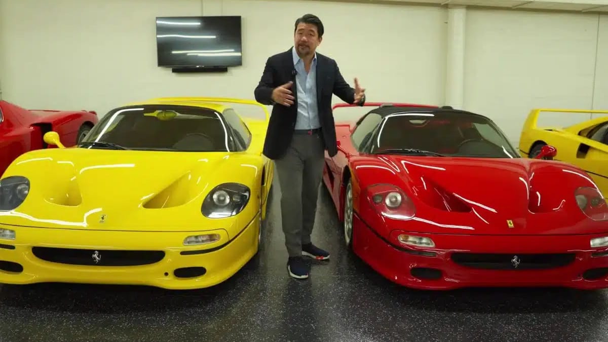 Prolific car collector has one of the world's most impressive Ferrari ...