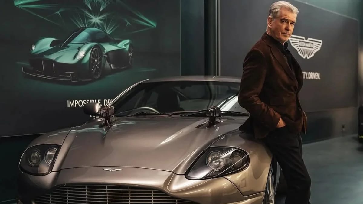 Pierce Brosnan asked Aston Martin for his own Vanquish after playing ...