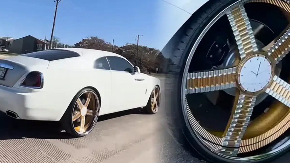 These luxury rims prove Rolexes are not just for your wrist
