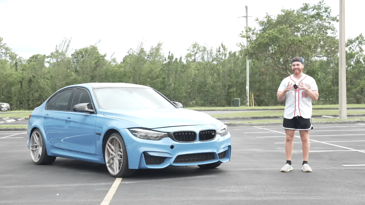 Temu car parts brought this BMW M3 back to life in a Florida garage