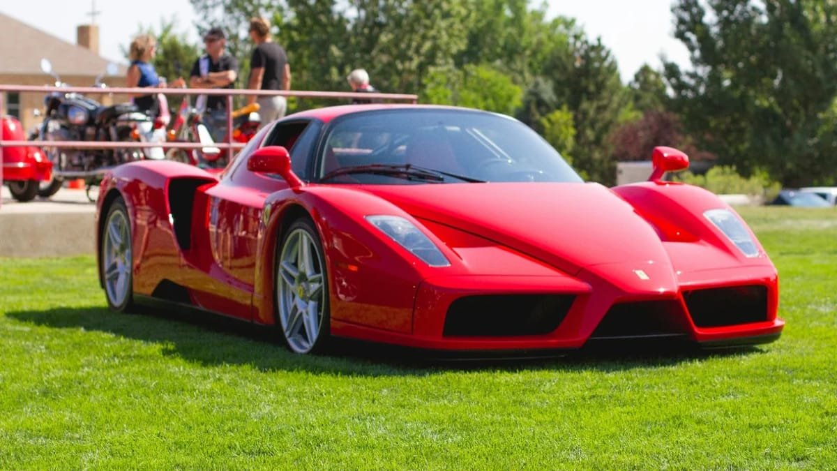 Ferrari made only 400 Enzo supercars but 3 of them are even more ...