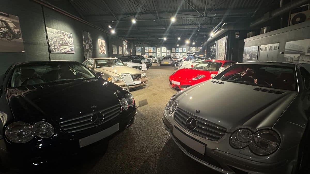 One of the largest collections of classic cars doubles as a secret ...