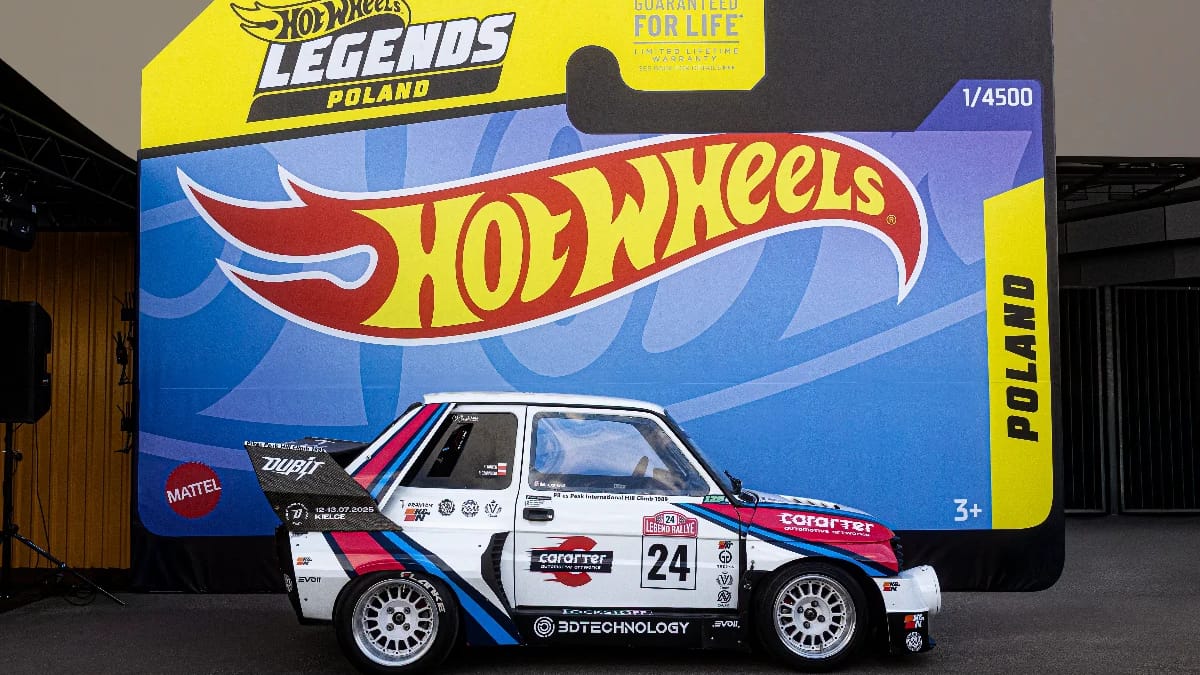 Rally-inspired Polish Fiat wins 2025 Hot Wheels Legends Tour with Jay ...