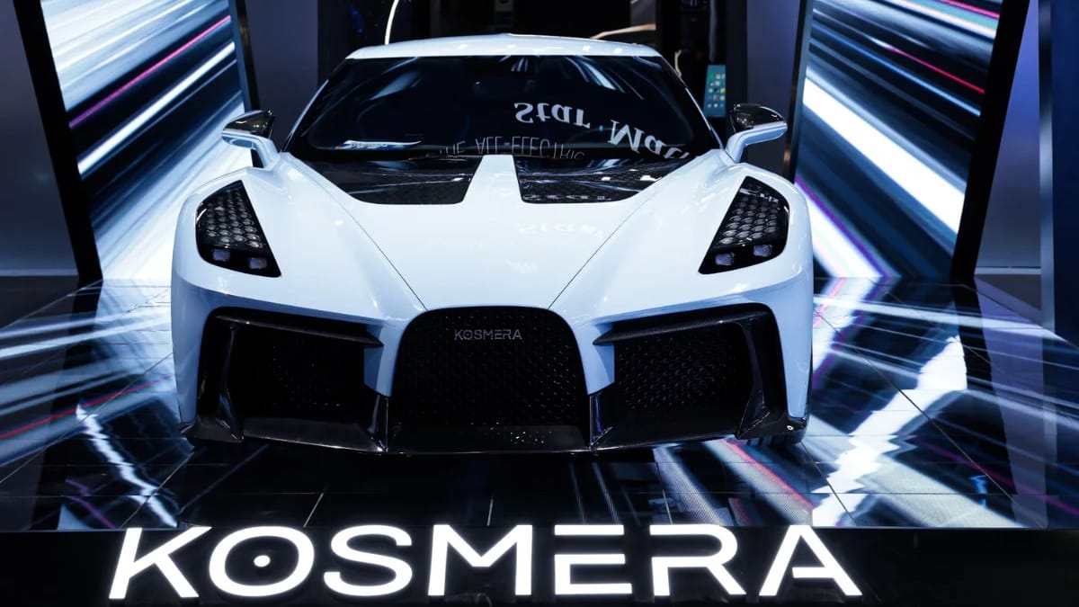 Kosmera just revealed Star Matrix, its AI race engineer hypercar, in a ...