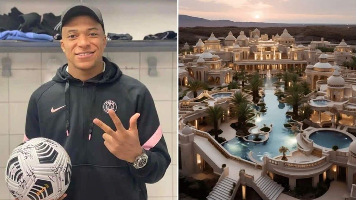 This $125 Million concept mansion for Kylian Mbappe will leave your jaw ...