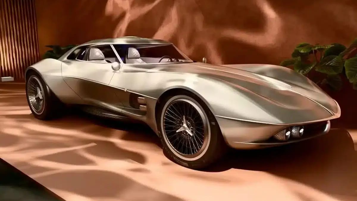 Stunning Corvette concept is actually a side project by a Mercedes-Benz ...