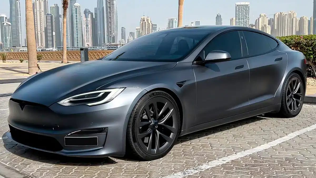 The quickest Tesla in the world is faster than a fighter jet and it ...