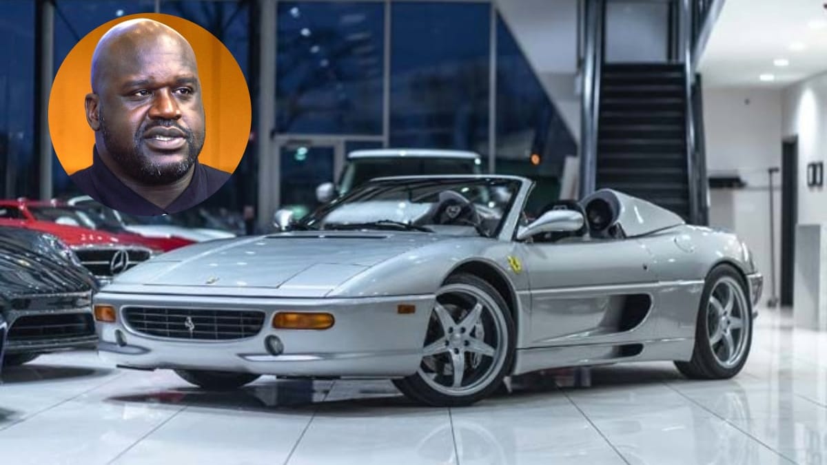 The unbelievable story behind Shaquille O’Neal’s ‘Frankenstein Ferrari ...