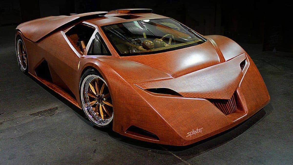 This supercar is made entirely out of wood and it has a top speed of ...