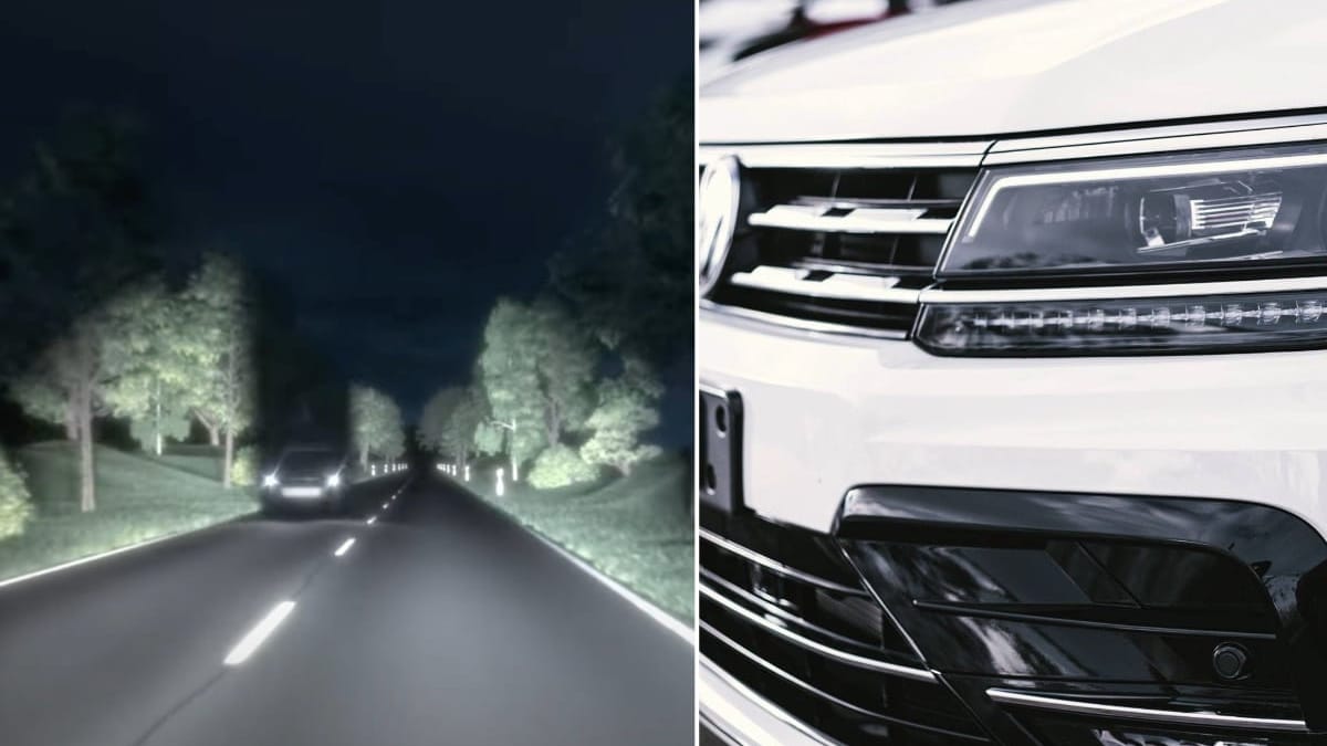 Volkswagen's Dynamic Light Assist technology is a revolutionary step ...