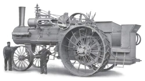 The world’s biggest steam tractor from 1905 has been rebuilt