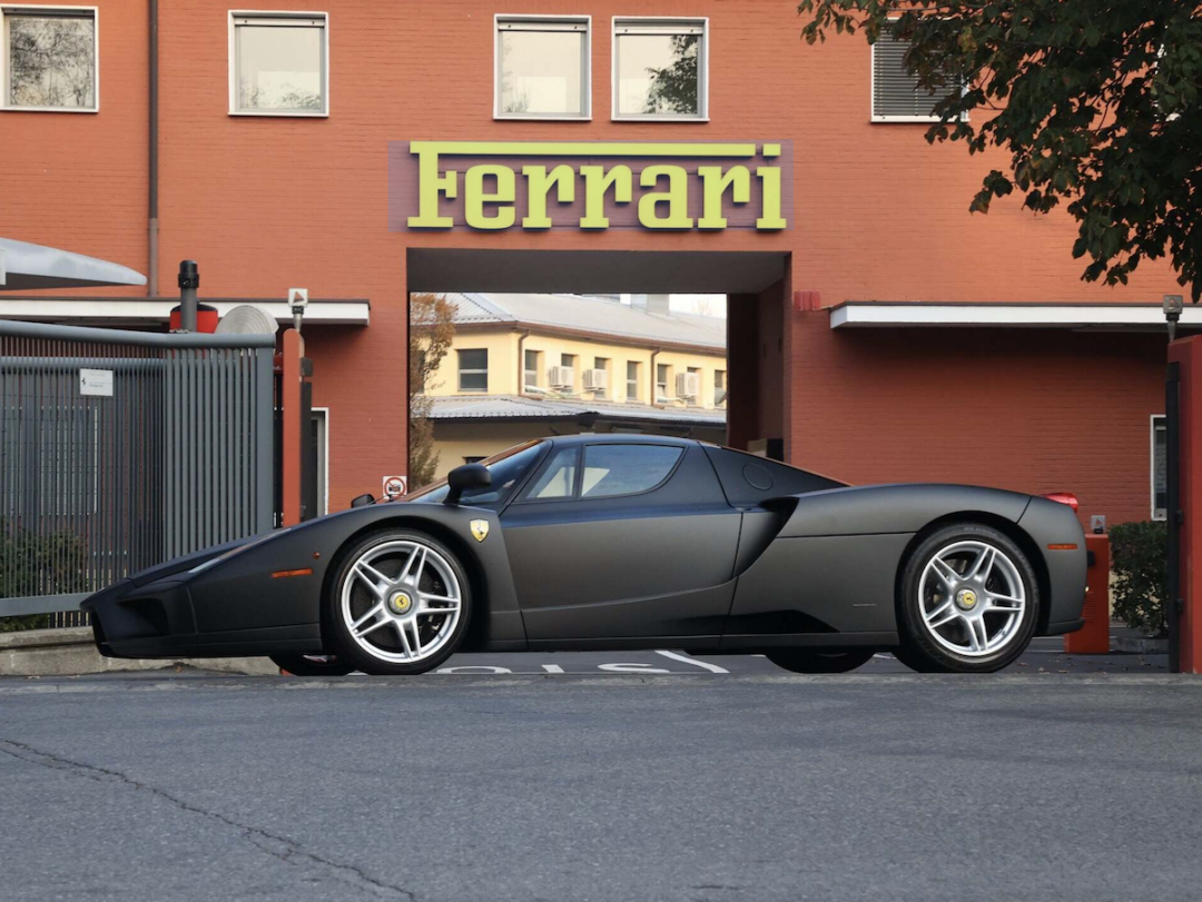 This is the rarest of rare Ferrari Enzos and it's up for sale