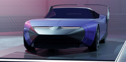 This 2045 Plymouth Superbird EV Concept has moving bodywork
