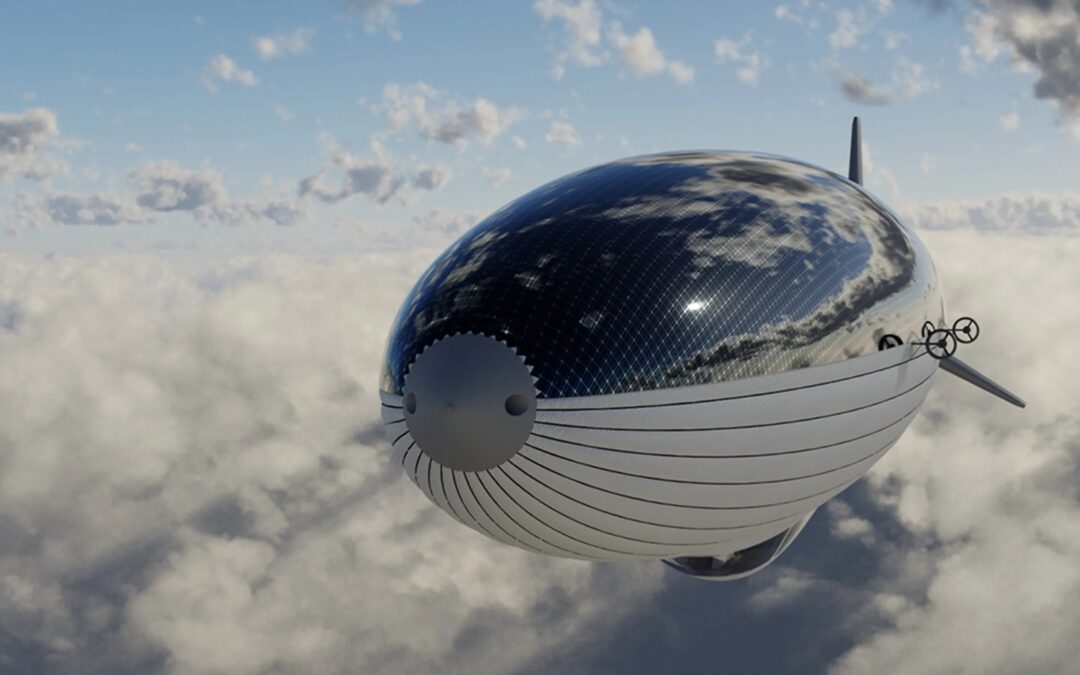 This giant airship is designed to fly forever and never land