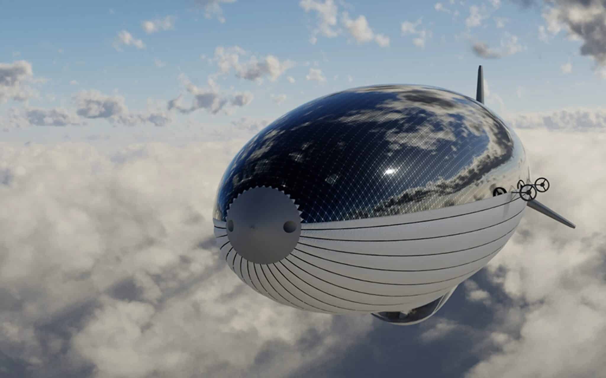 This giant airship is designed to fly forever and never land