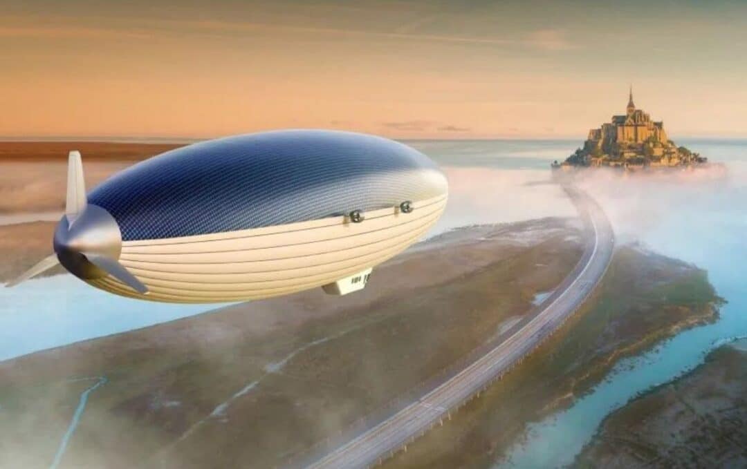 This giant airship is designed to fly forever and never land