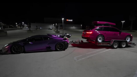 Watch this 1250hp Lamborghini Huracan tow a Urus – Supercar Blondie