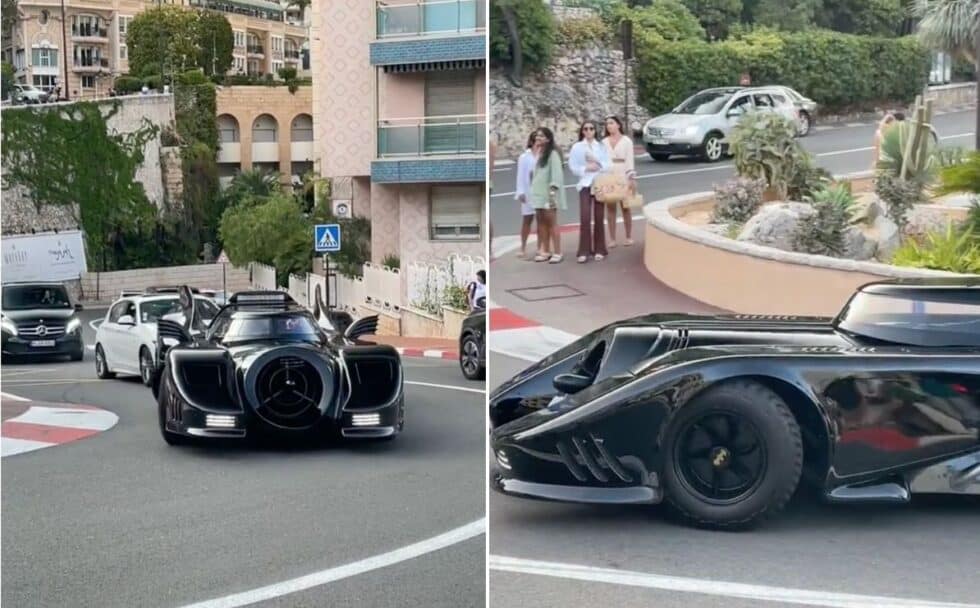Footage of the real-life Batmobile in Monaco goes viral