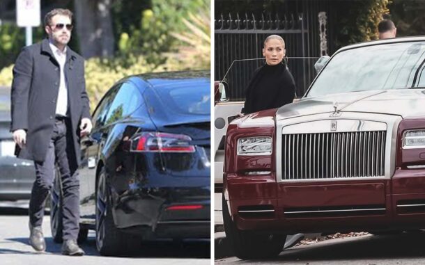 Inside the combined garage of newlyweds Ben Affleck and Jennifer Lopez ...