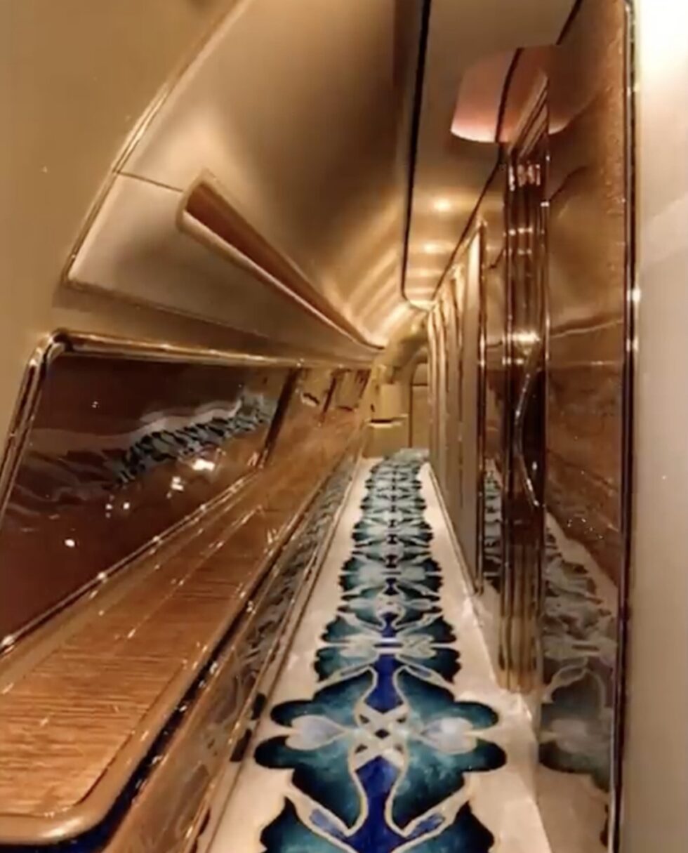 Inside the world's most extravagant private jets