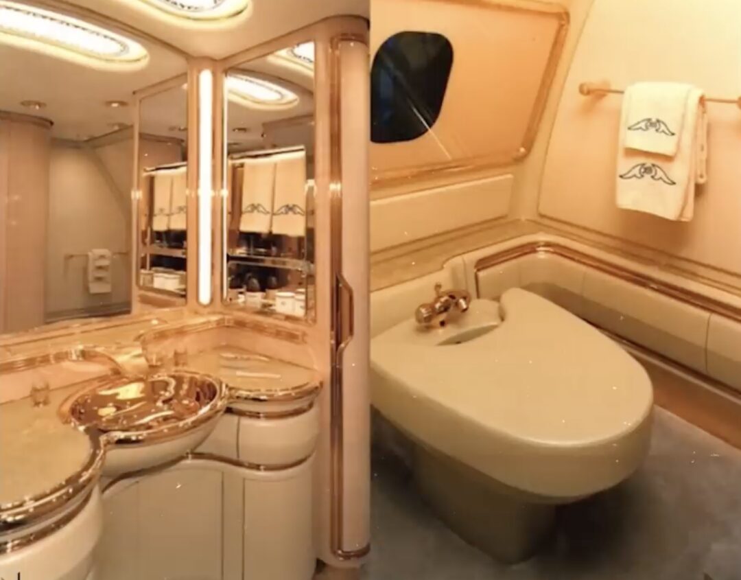 Inside the world's most extravagant private jets