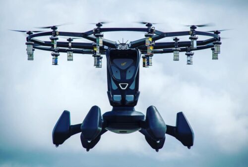 Bizarre flying car jet pack hybrid takes off in Tokyo