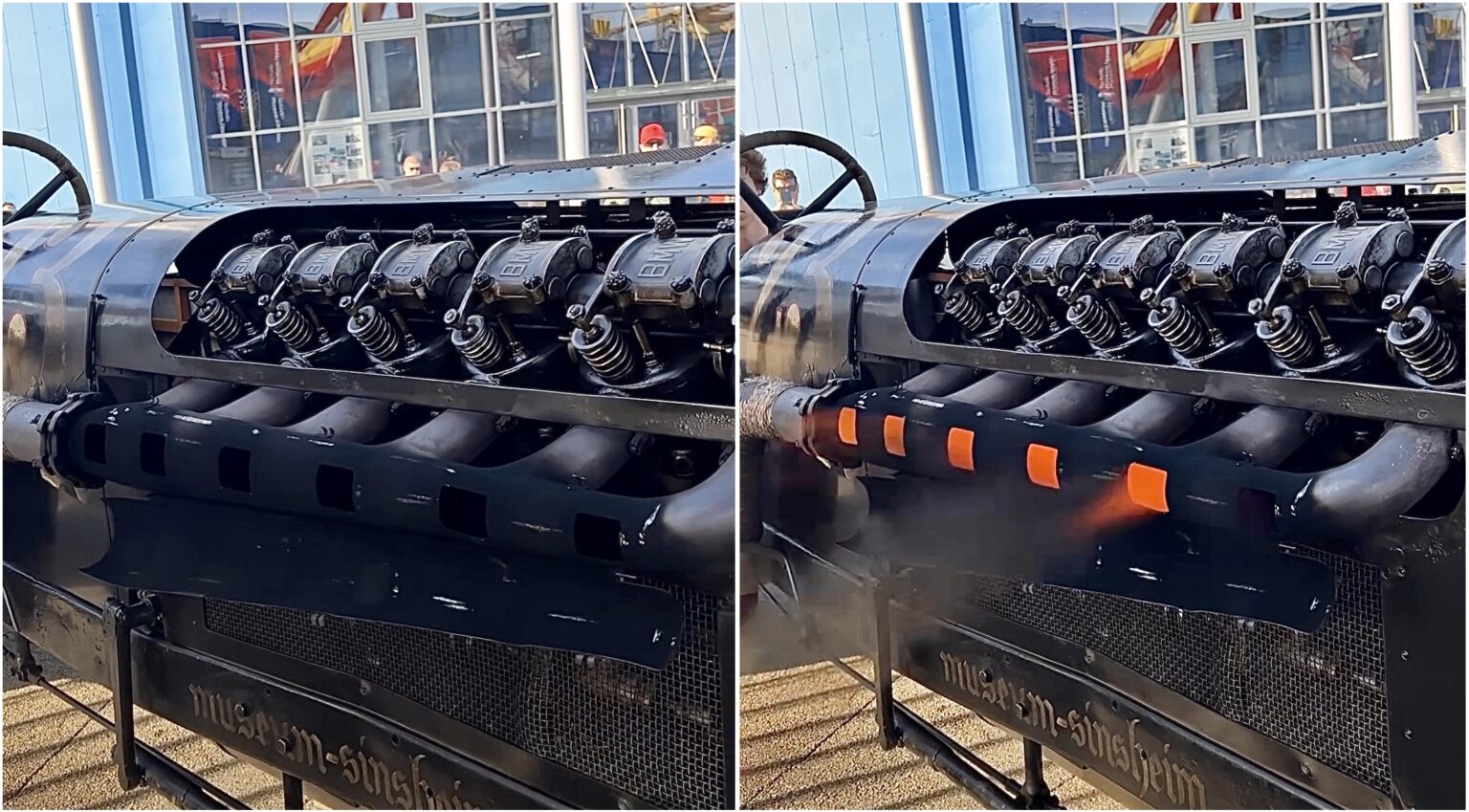 The Brutus car is fire-spitting monster with a 47 L engine