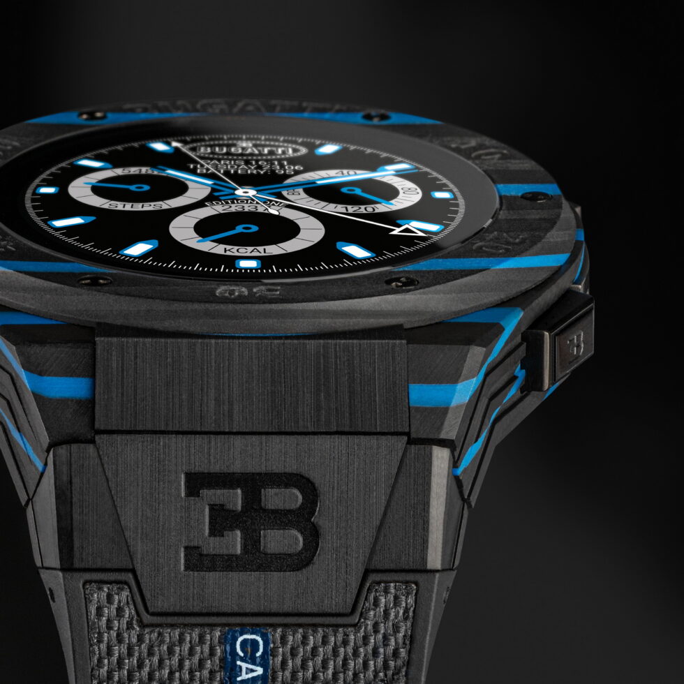 Bugatti launches new $2,500 carbon fiber smartwatch
