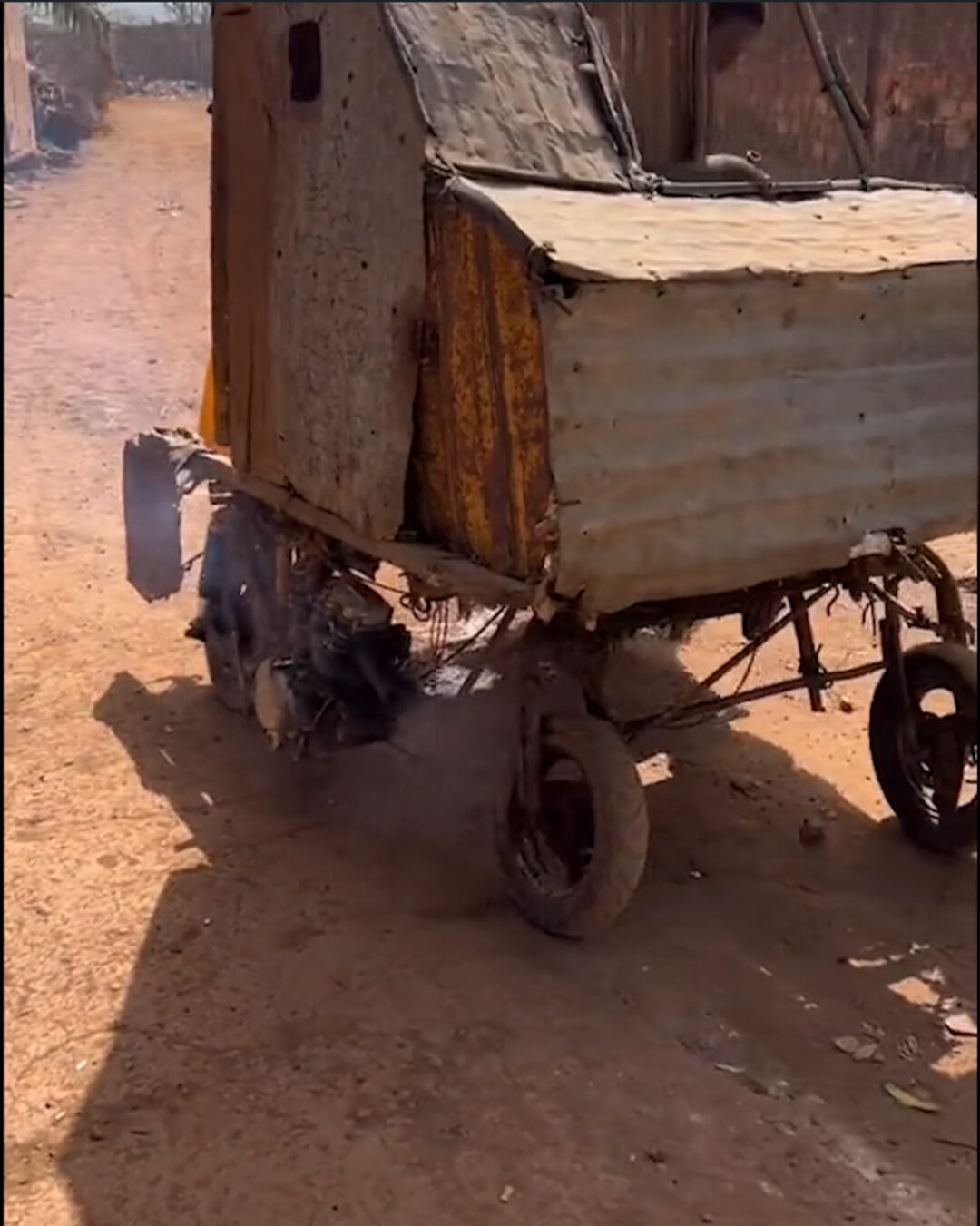 This guy literally built his DIY pick-up truck from scratch