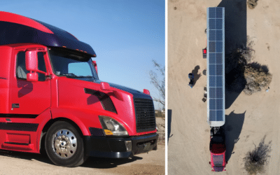 Elderly couple converts 18-wheeler into mobile home