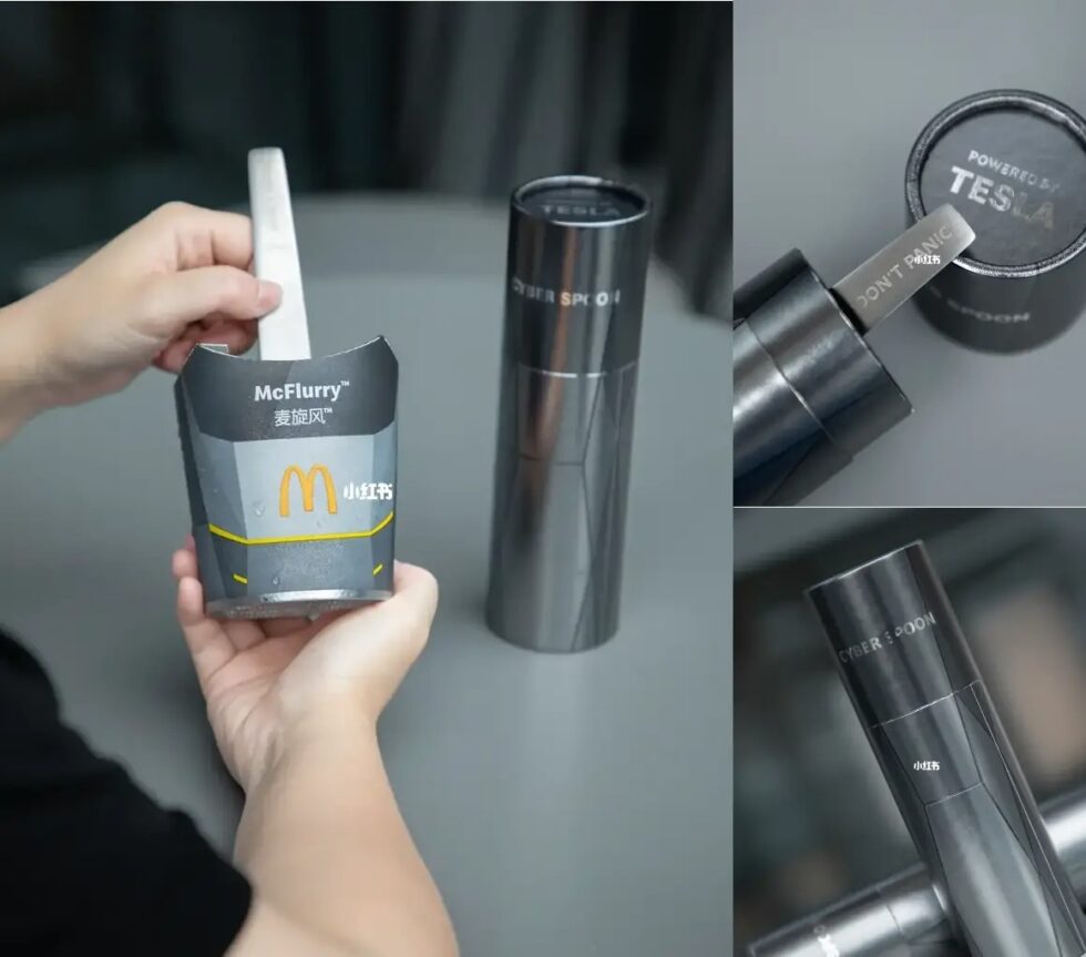 McDonald's and Tesla release Cybertruck-inspired Cyber Spoon