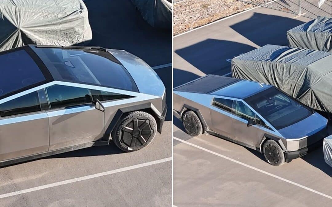 First look at Tesla Cybertruck's working interface