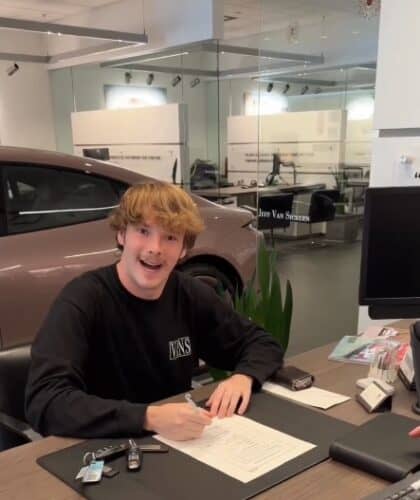TikTok sensation Daniel Mac buys $100,000 dream car