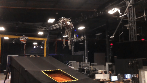 Disney's 'robot' Spider-Man performs incredible stunts