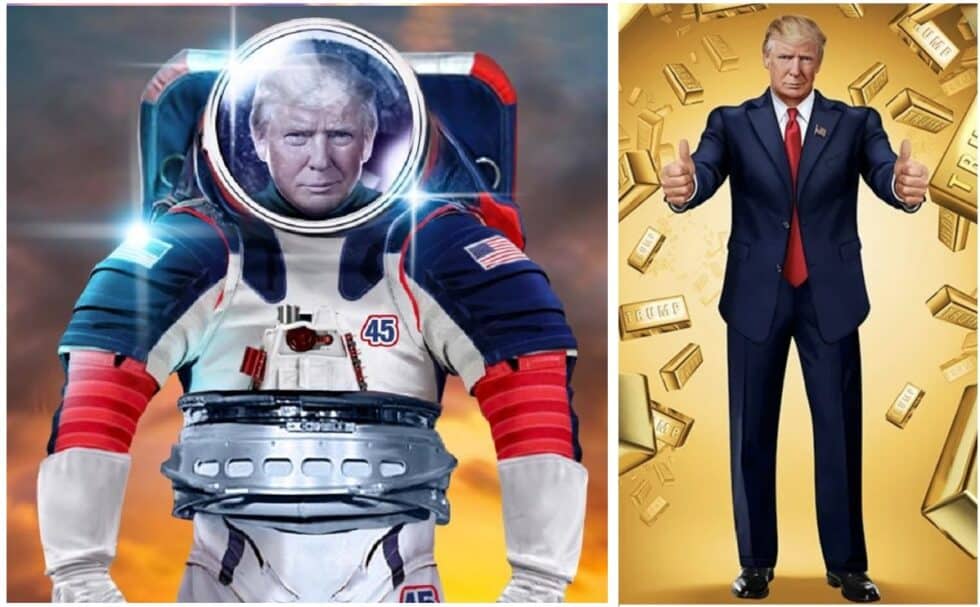 Donald Trump 's NFT collection sells out in a day