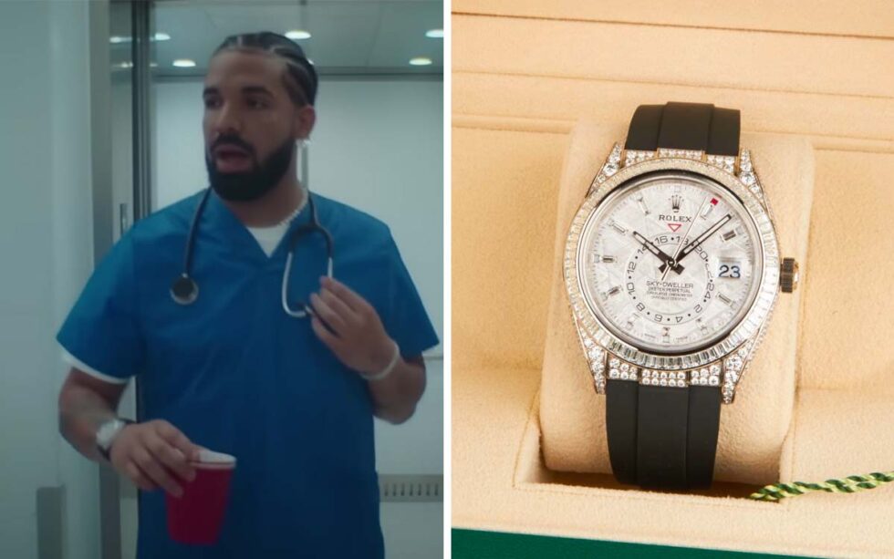 The ultra-rare Rolex that Drake wore in his latest music video is up ...
