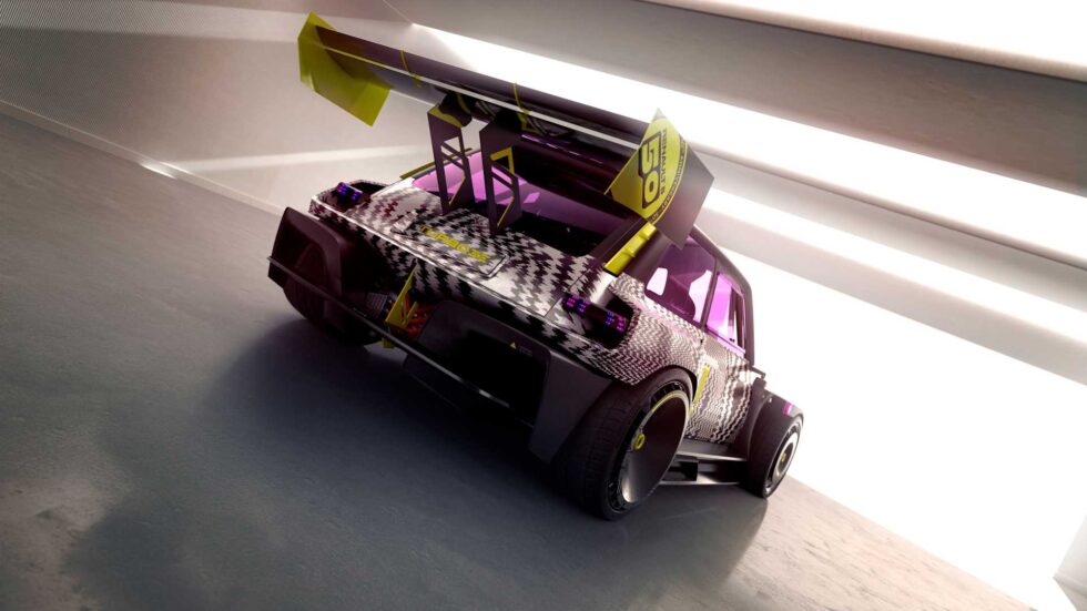 The iconic Renault R5 is back with 375 hp from its electric heart