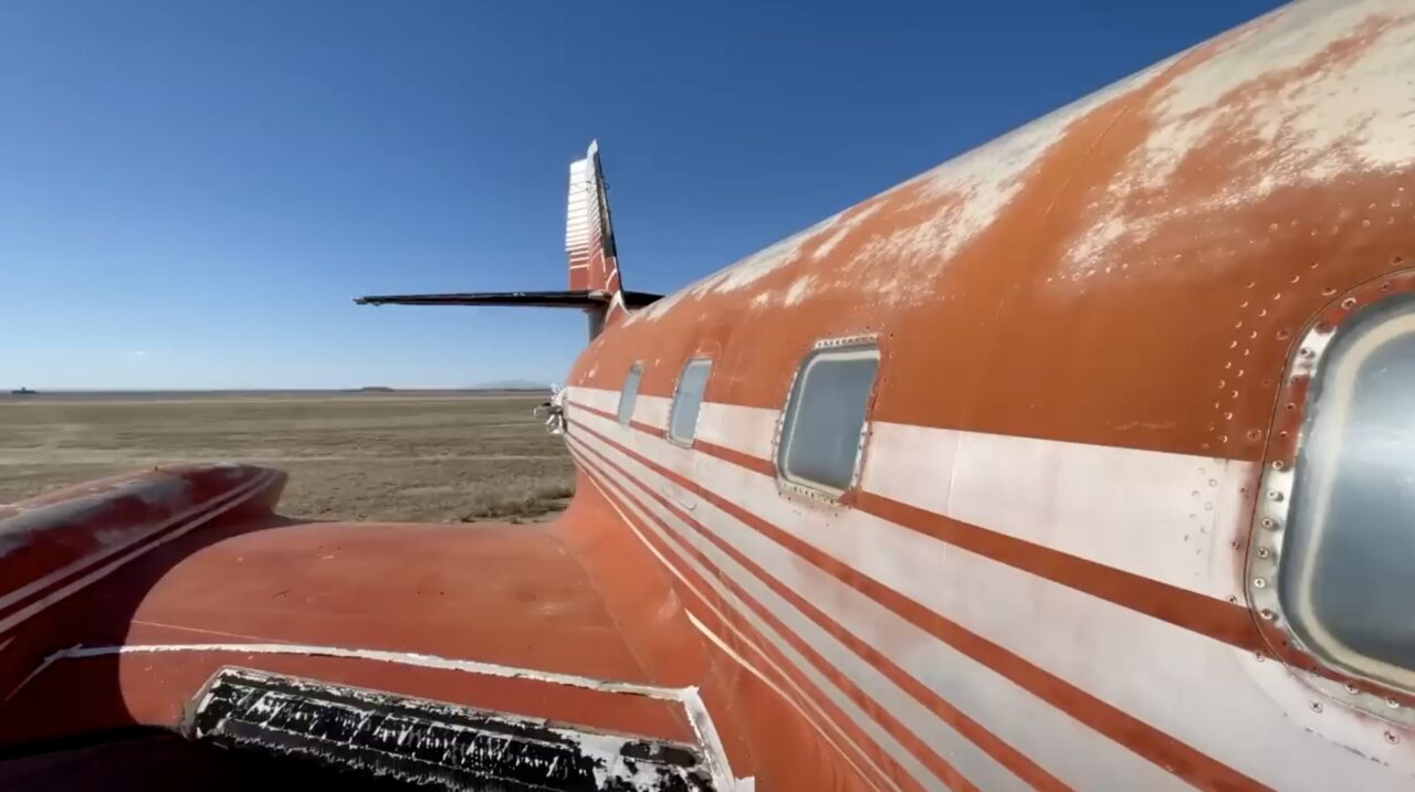 Man turns Elvis Presley's jet into an RV in just 18 months