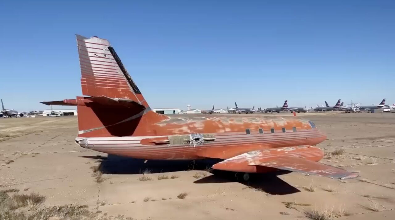Abandoned private jet of Elvis Presley being turned into RV