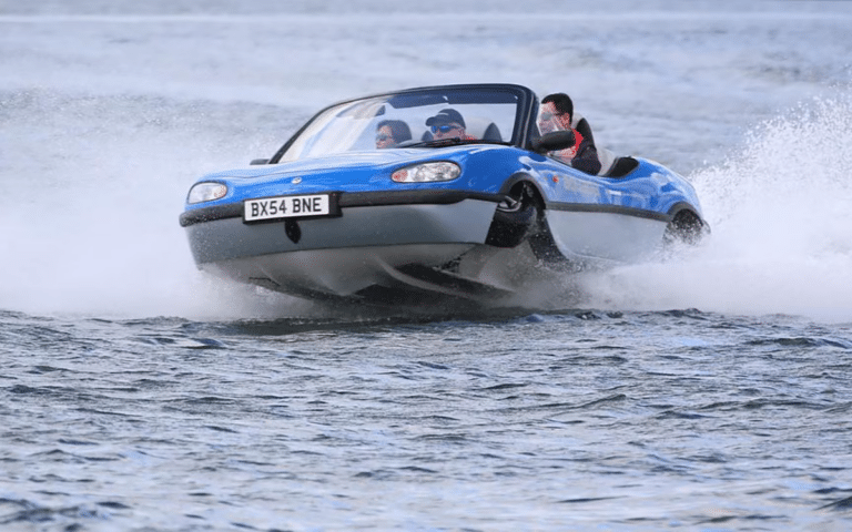 Amphibious floating V6 roadster once set the weirdest record in the world