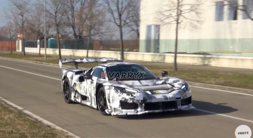 Ferrari F250 prototype spotted in Italy